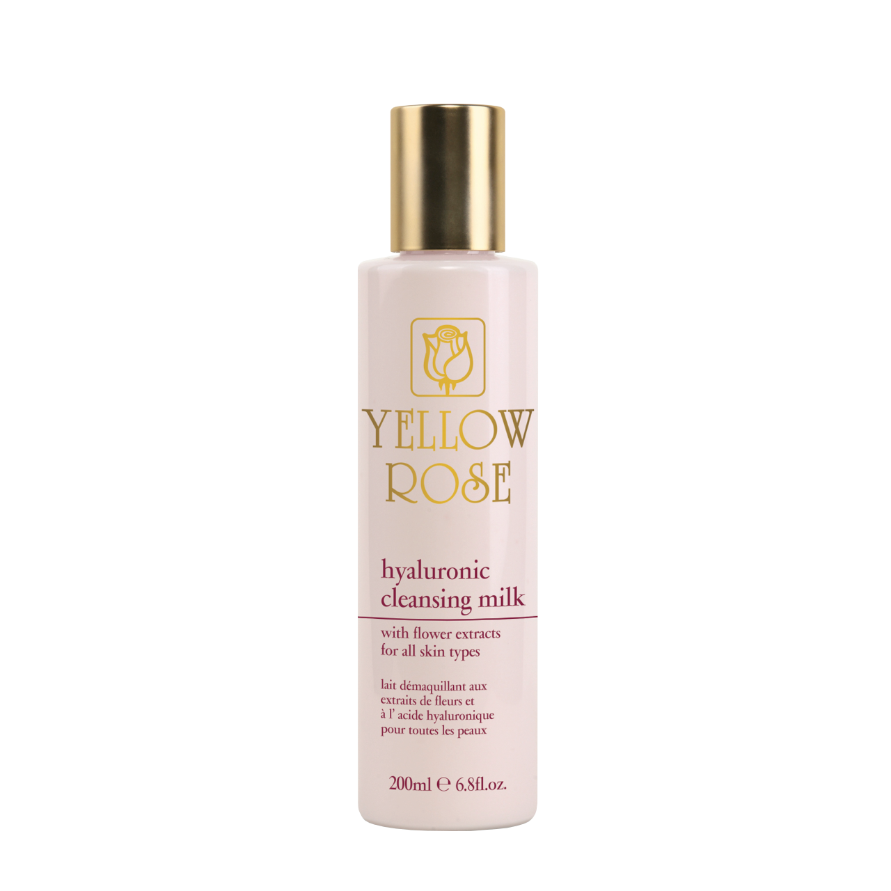 Yellow Rose Hyaluronic Cleansing Milk, 200ml | beautyworldsweden.se ...